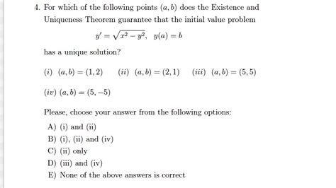 Solved For Which Of The Following Points A B Does The Chegg Com