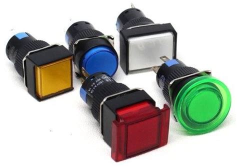 Sibass Illuminated Push Button Color RED GREEN YELLOW BLUE WHITE At Rs In Pune