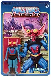 Super 7 Motu 375 Reaction Series 5 Mantenna Figure Toys