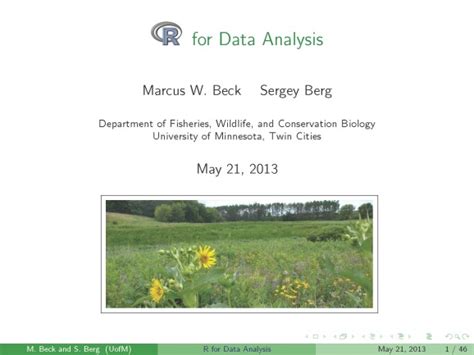 Another Introduction To R R Bloggers