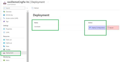 Sample Configuration For Post Vnet Deployment