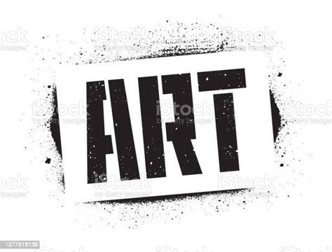 스텐실 아트 비문 흰색 배경에 검은 낙서 인쇄 벡터 디자인 스트리트 아트 개념에 대한 스톡 벡터 아트 및 기타 이미지 개념