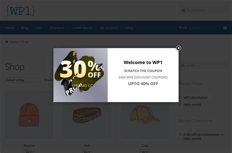 Scratch Coupon For WooCommerce CODIBU