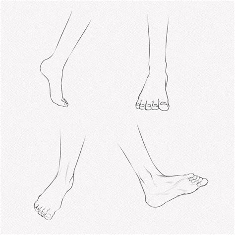 How To Draw Feet A Step By Step Tutorial Artlex