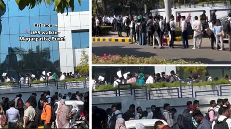 Pune Viral Video Shows Over 3000 Engineers Queuing For Walk In