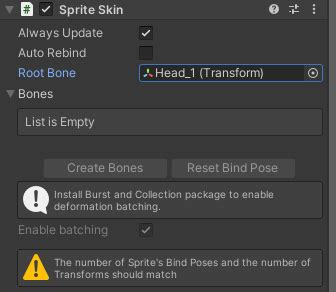 Swapping Sprites With The Sprite Skin Component Unity Engine Unity Discussions