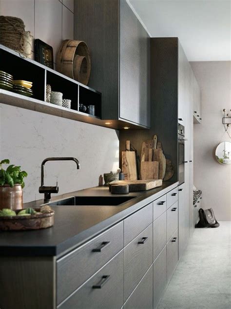 Pin Tillagd Av Josefin Jerndahl På Grått Marmor Kök Design Köksdesign Köksinredning