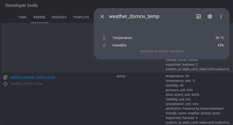 Rounding Forecast With Weather Integration Metno Configuration Home Assistant Community