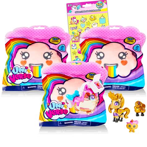 Buy Uni Verse Collectible Surprise Unicorn Playset Bundle 3 Pack Uni
