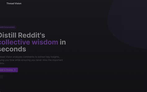 Thread Vision Ai Reddit Summarizer Summarizer Listyourtool