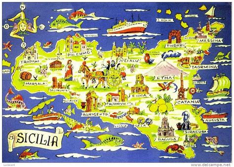 Cartina Sicilia Tematica Tomveelers
