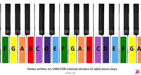 How To Label Piano Keys [pictures Included]