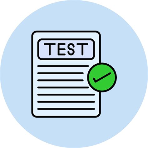 Premium Vector Testing Flat Illustration