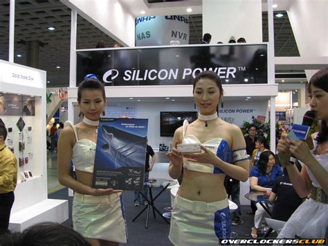 Computex Booth Babes Part Silicon Power Computex Coverage Page Overclockers Club