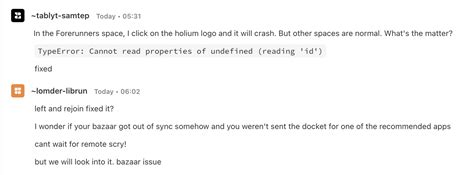 Bazaar App Sync Issue · Issue 1214 · Holiumrealm · Github