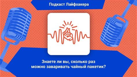 Знаете ли вы сколько раз можно заваривать чайный пакетик Подкаст Лайфхакера Youtube