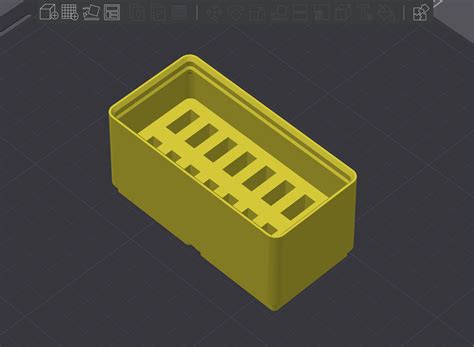 Gridfinity 1x2 Usb Atoc Storage By Rhencullen Download Free Stl Model