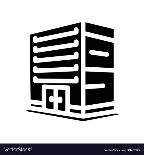 Perspective Drawing Architectural Drafter Glyph Vector Image