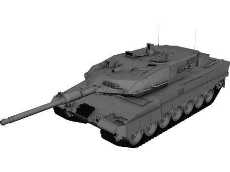Leopard 2a6 3d Model 3dcadbrowser
