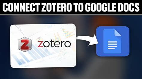 How To Connect Zotero To Google Docs 2025 Full Tutorial YouTube