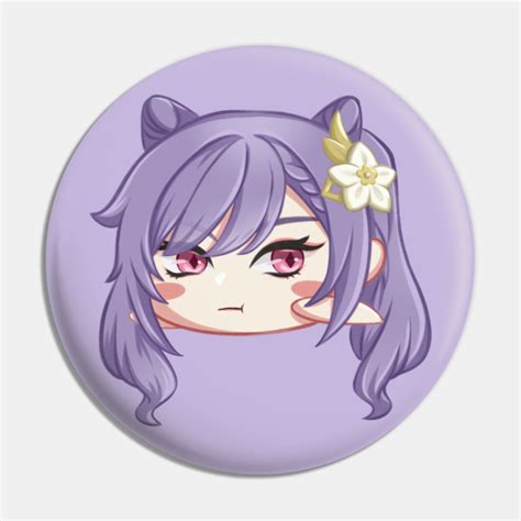 Chibi Keqing Genshin Fanart Genshin Impact Pin Teepublic
