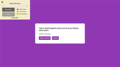 Freecodecamp Random Quote Machine