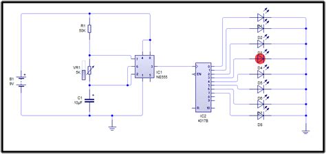 Rangkain Lampu Berjalan