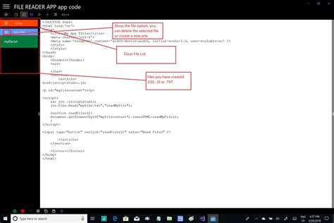 Melvin Dev On Twitter Here Is An Example In How To Create Files And Read Files Using The New