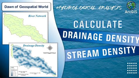 How To Calculate Drainage Density For Watershed Analysis Hydrological Analysis 🌊 Youtube