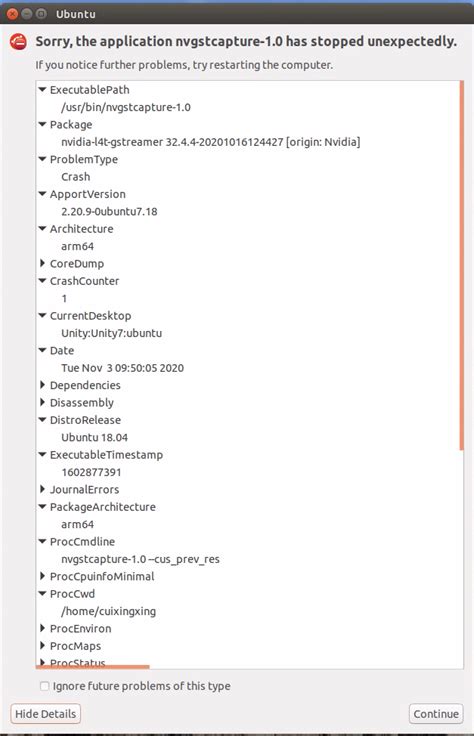 Nvgstcapture 10 Has Stopped Unexpectedly Mdl Sdk Nvidia Developer Forums