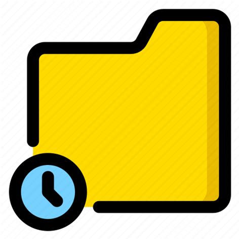 Access Folder Storage Temporary Icon