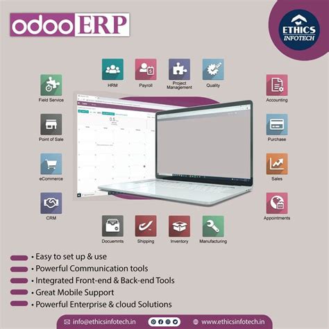 odoo erp at best price in vadodara by ethics infotech llp id 27547598597