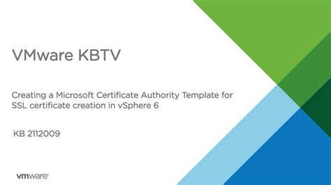 Creating A Microsoft Certificate Authority Template For Ssl Throughout
