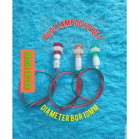 Jual Led Indicator 12v Dc Pilot Lampu Indikator Sinyal Shopee Indonesia