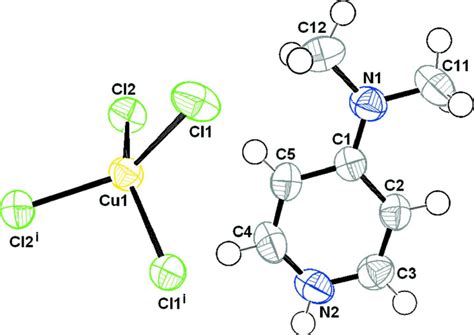 A View Of Molecule Structure Of I With The Atom Labelling Scheme