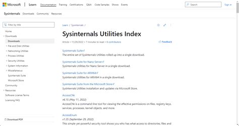 Sysinternals Download What Is Windows Sysinternals Explained Minitool