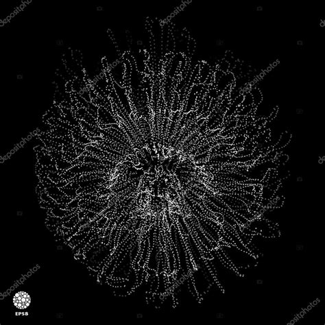 Abstract Futuristic Design Connection Structure Vector Illustration Stock Vector Image By