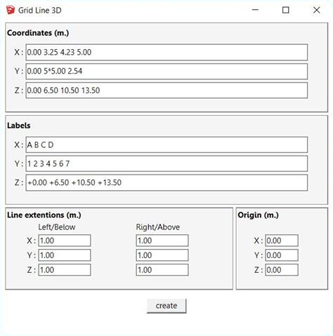 Toh Extension Input อีกแบบหนึ่ง ของ Ruby For Sketchup
