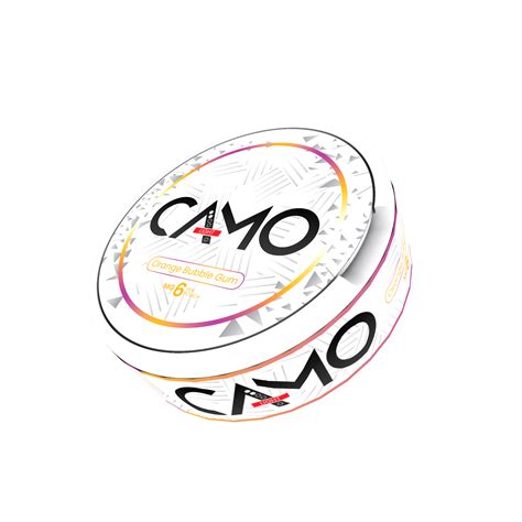 Orange Bubble Gum Camo Snus