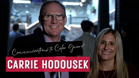 From Communications To Color Guard With Carrie Hodousek Joe Justice