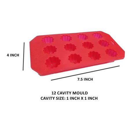 Kunya Silicone Mini Modak Mould 12 Cavity For Ganesh Chaturthi Modak