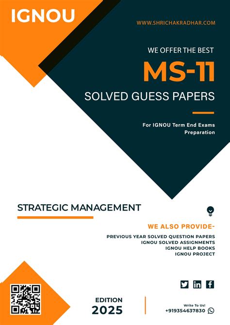 IGNOU MS 11 Guess Paper Solved PDF