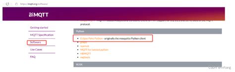 使用paho mqtt client实现MQTT Client连接EMQX Broker CSDN博客