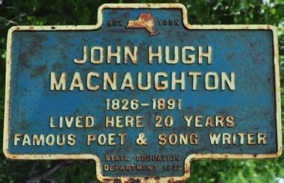 John Hugh Mcnaughton Historical Marker