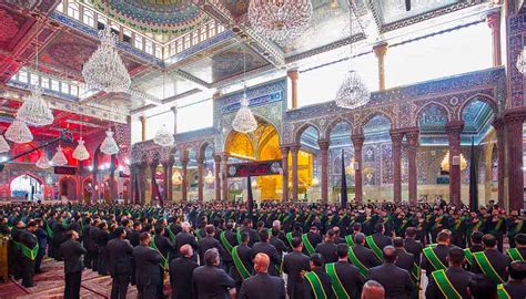 عزاداری شهادت امام علی بن محمد الهادی علیه السلام در آستان مقدس حسینی