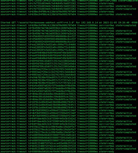 Ruby On Rails Puma Prints Huge Unruly Output In Terminal And Runs Slowly In Development