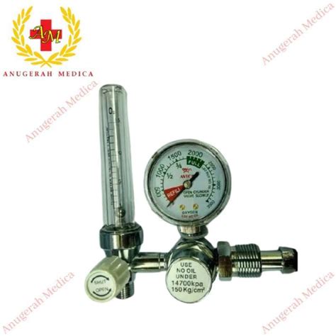 Promo Regulator Manometer Oksigen O2 Tabung Oksigen Diskon 17 Di