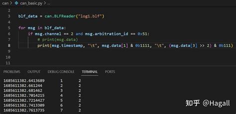 极简教程 Python Can、cantools尝鲜：使用python分析blf格式的can数据 知乎
