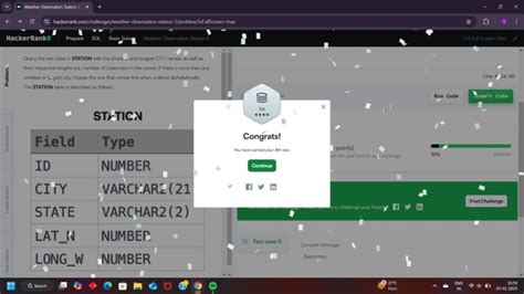 Surni Kurma Rao On Linkedin Sql Hackerrank Databasemanagement Continuouslearning