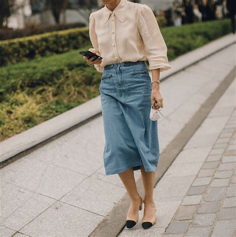 Falda Midi Vaquera 2023